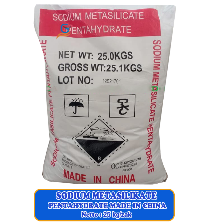 Sodium Metasilicate Pentahydrate SIME 22 kg/zak - PT. Graha Jaya ...